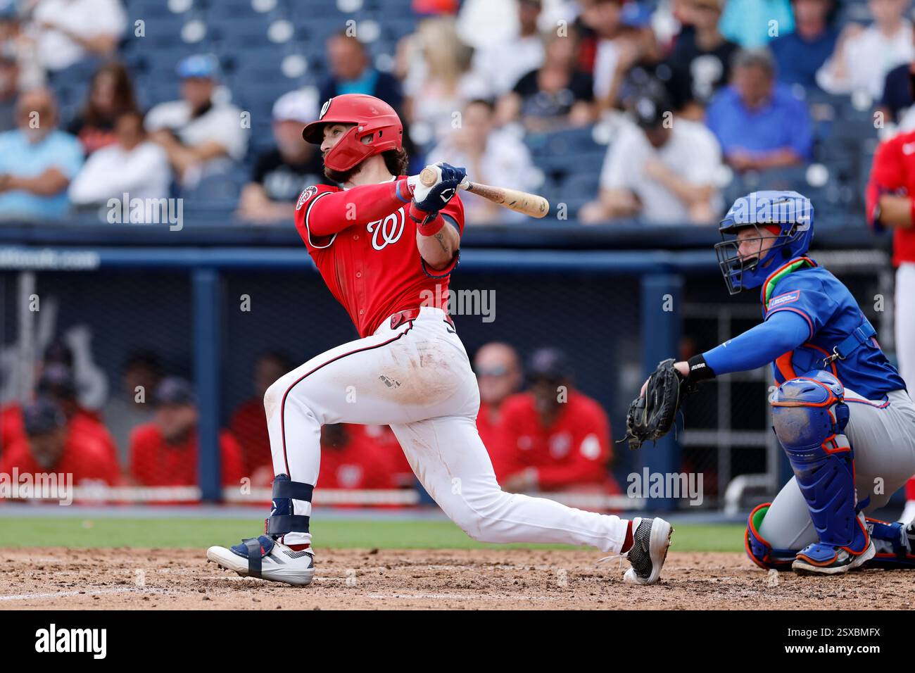 WEST PALM BEACH, FL - FEBRUARY 23: Washington Nationals outfielder ...