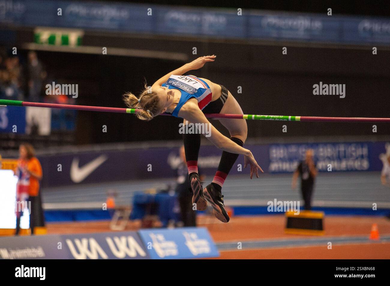 Utilita Arena, Birmingham, UK. 23rd Feb, 2025. Hannah Lake in action in ...