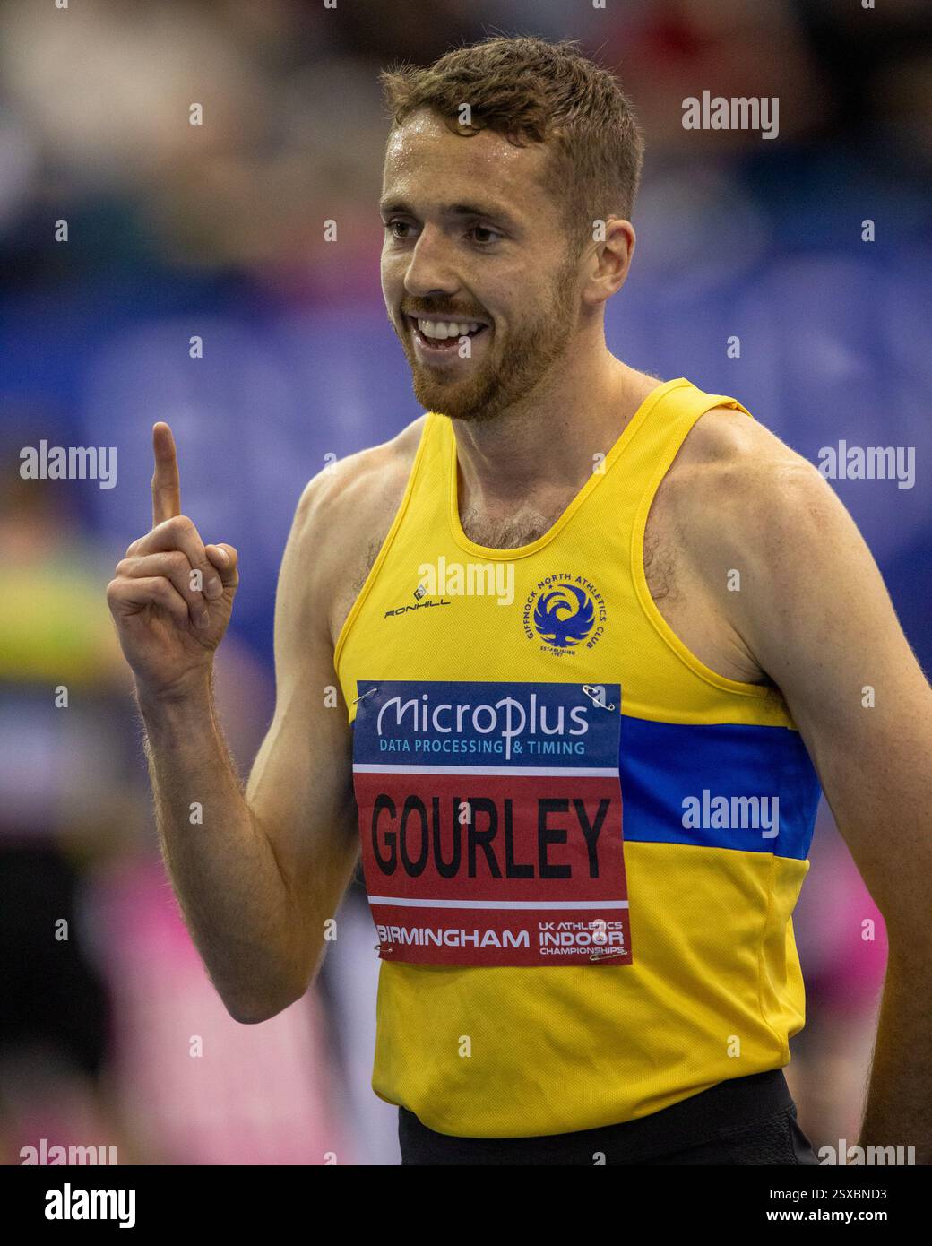 Utilita Arena, Birmingham, UK. 23rd Feb, 2025. Headshot of Neil Gourley ...