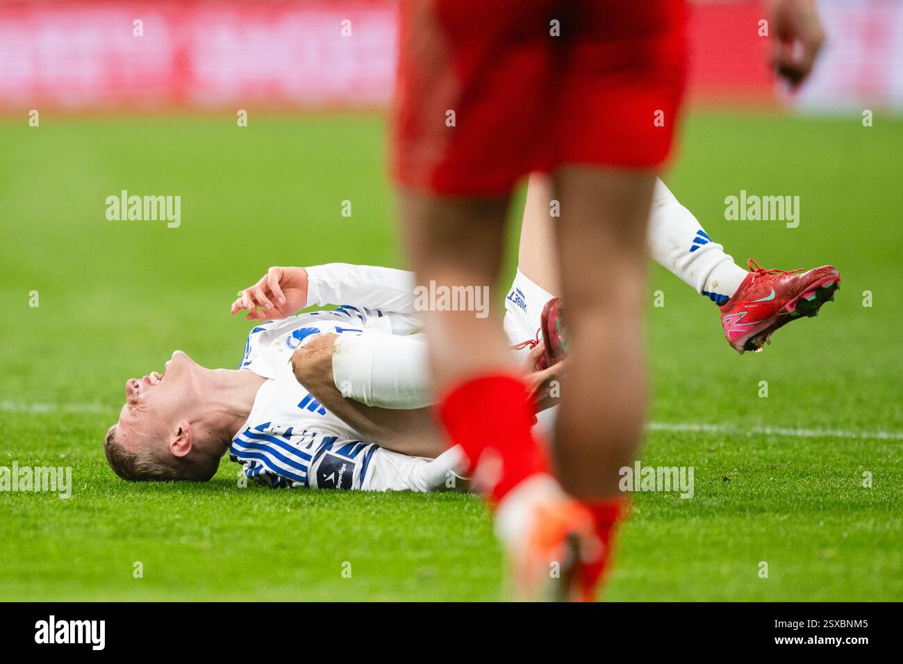 Copenhagen, Denmark. 23rd Feb, 2025. Magnus Mattsson (8) of FC ...