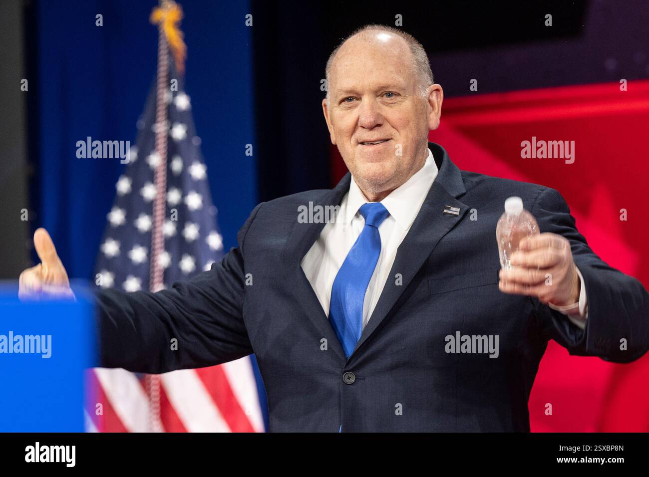 National Harbor, United States. 22nd Feb, 2025. Tom Homan, acting ...