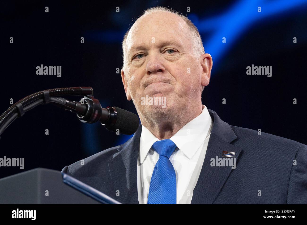 National Harbor, United States. 22nd Feb, 2025. Tom Homan, acting ...