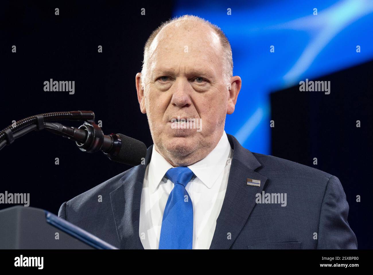 National Harbor, United States. 22nd Feb, 2025. Tom Homan, acting ...