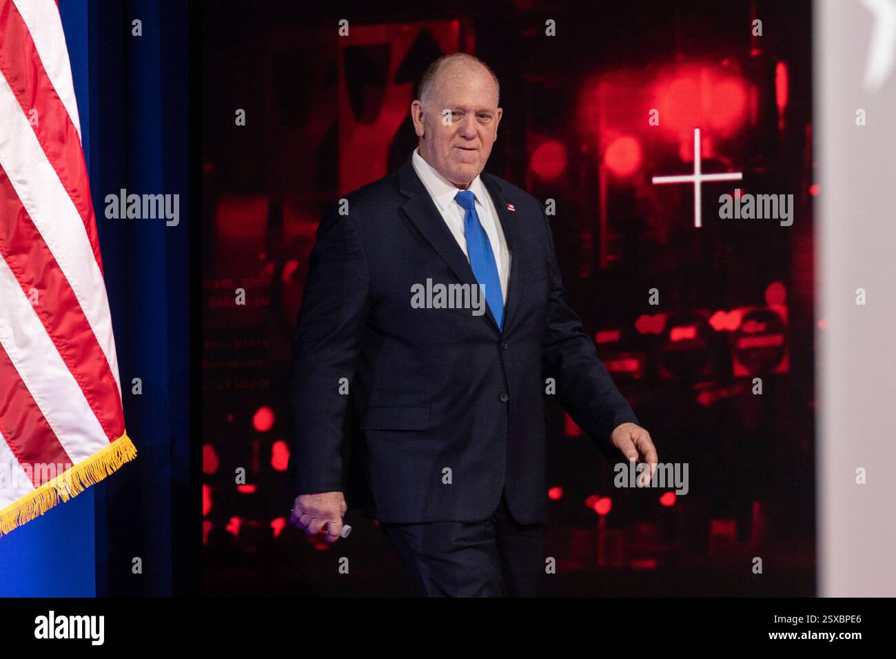 National Harbor, United States. 22nd Feb, 2025. Tom Homan, acting ...