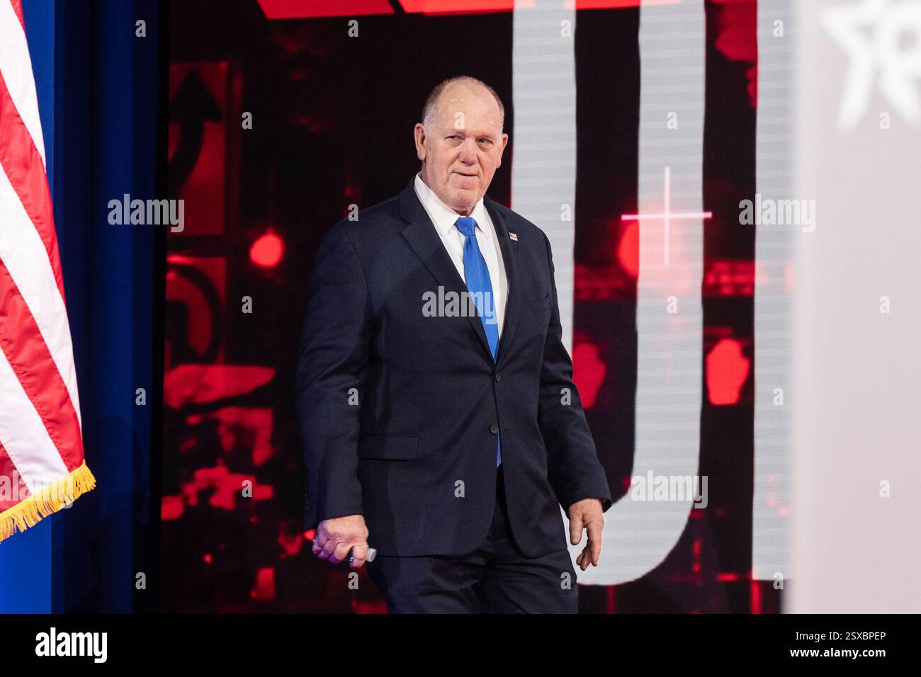 National Harbor, United States. 22nd Feb, 2025. Tom Homan, acting ...