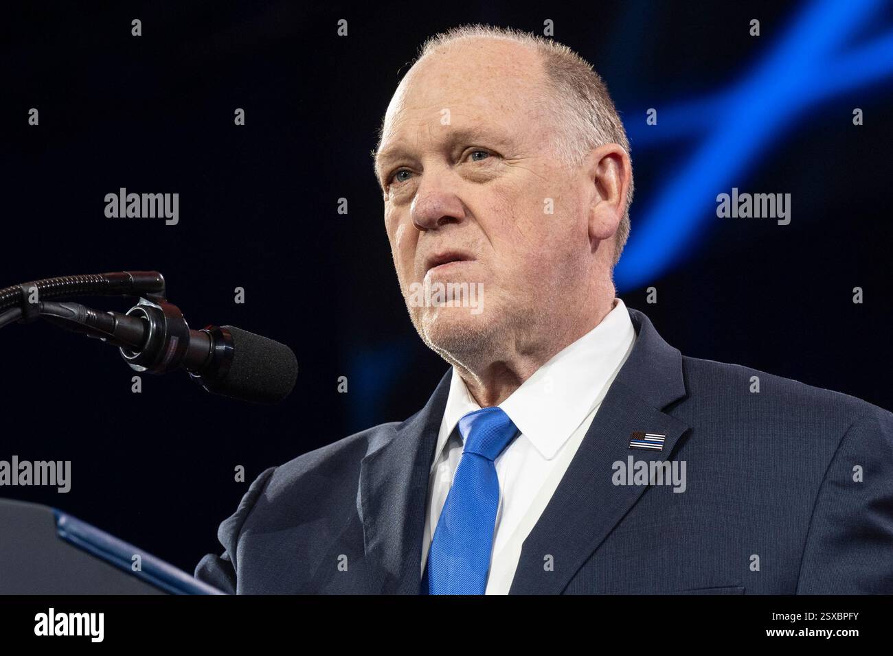 National Harbor, United States. 22nd Feb, 2025. Tom Homan, acting ...