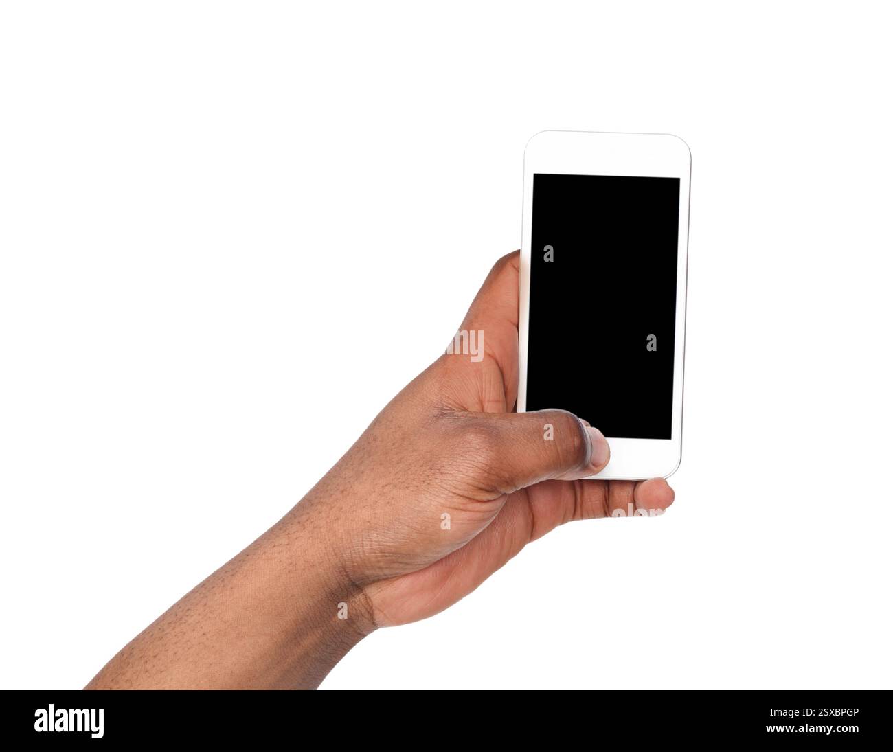 Hand free phone Cut Out Stock Images & Pictures - Alamy