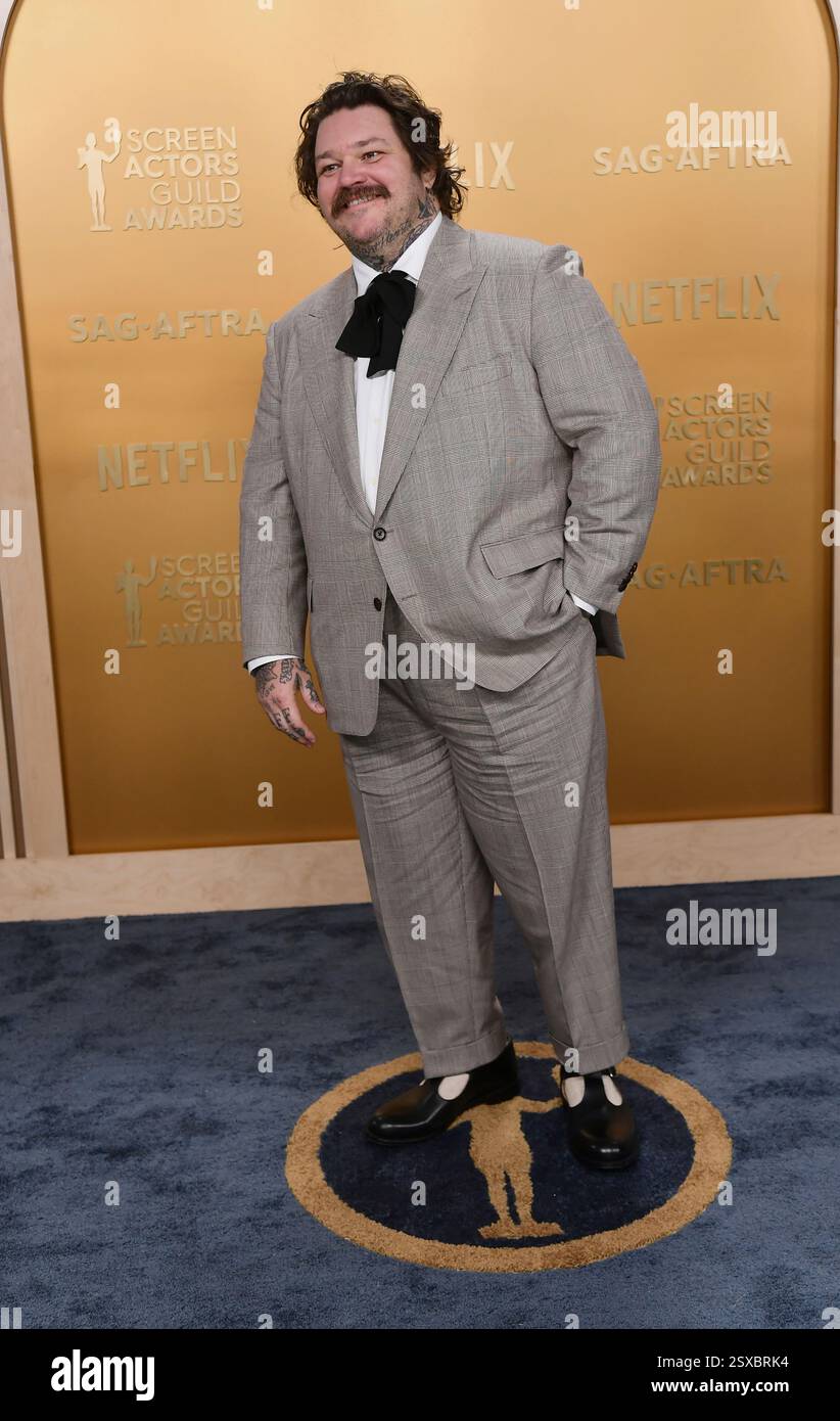 Matty Matheson arrives at the 31st annual Screen Actors Guild Awards on ...