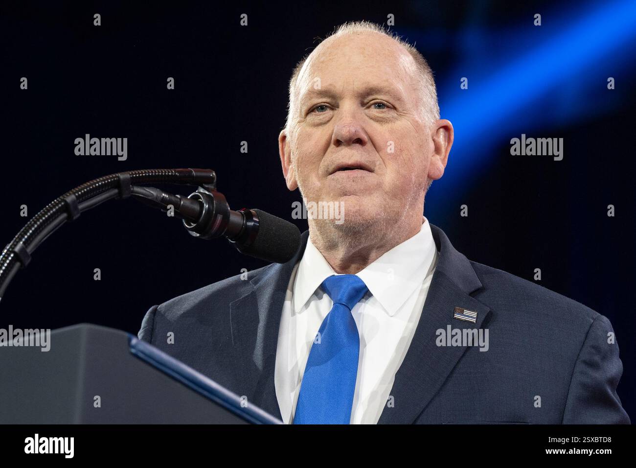 February 22, 2025, National Harbor, Maryland, United States: Tom Homan ...