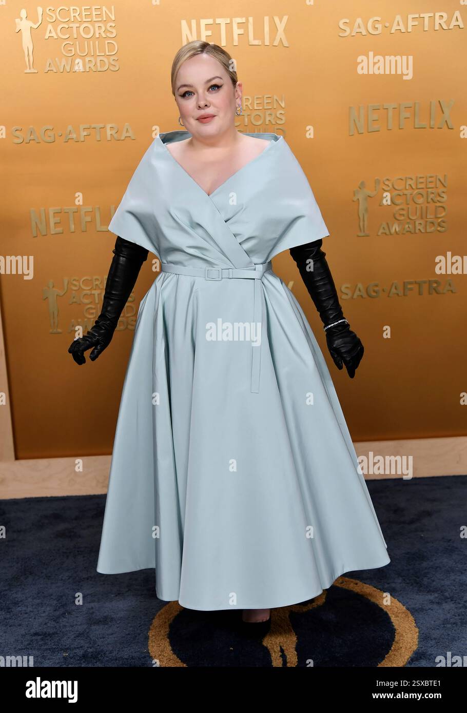 Nicola Coughlan arrives at the 31st annual Screen Actors Guild Awards ...