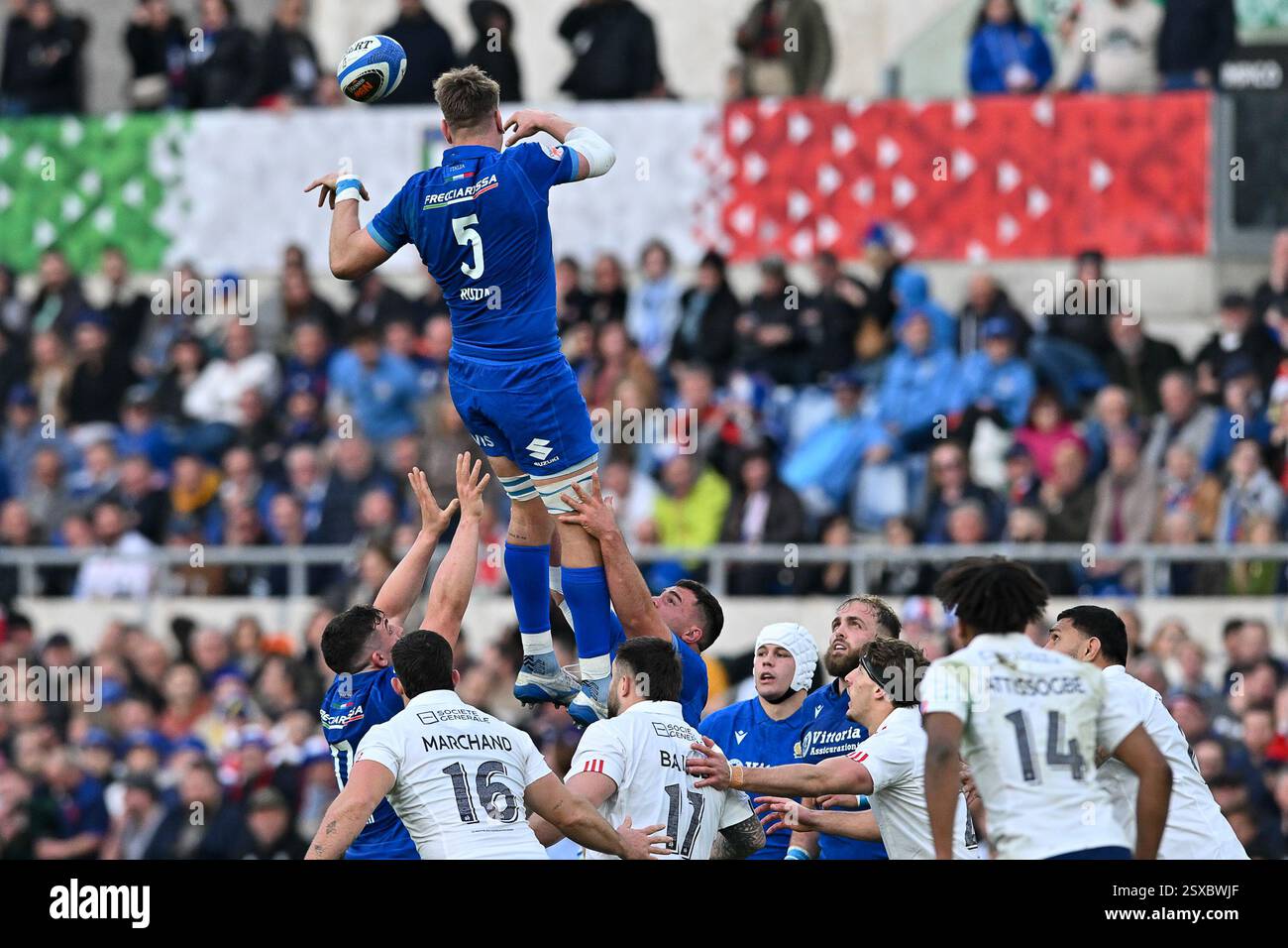 Olimpico Stadium, Rome, Italy; Guinnes Six Nations Rugby Match;, Italy ...