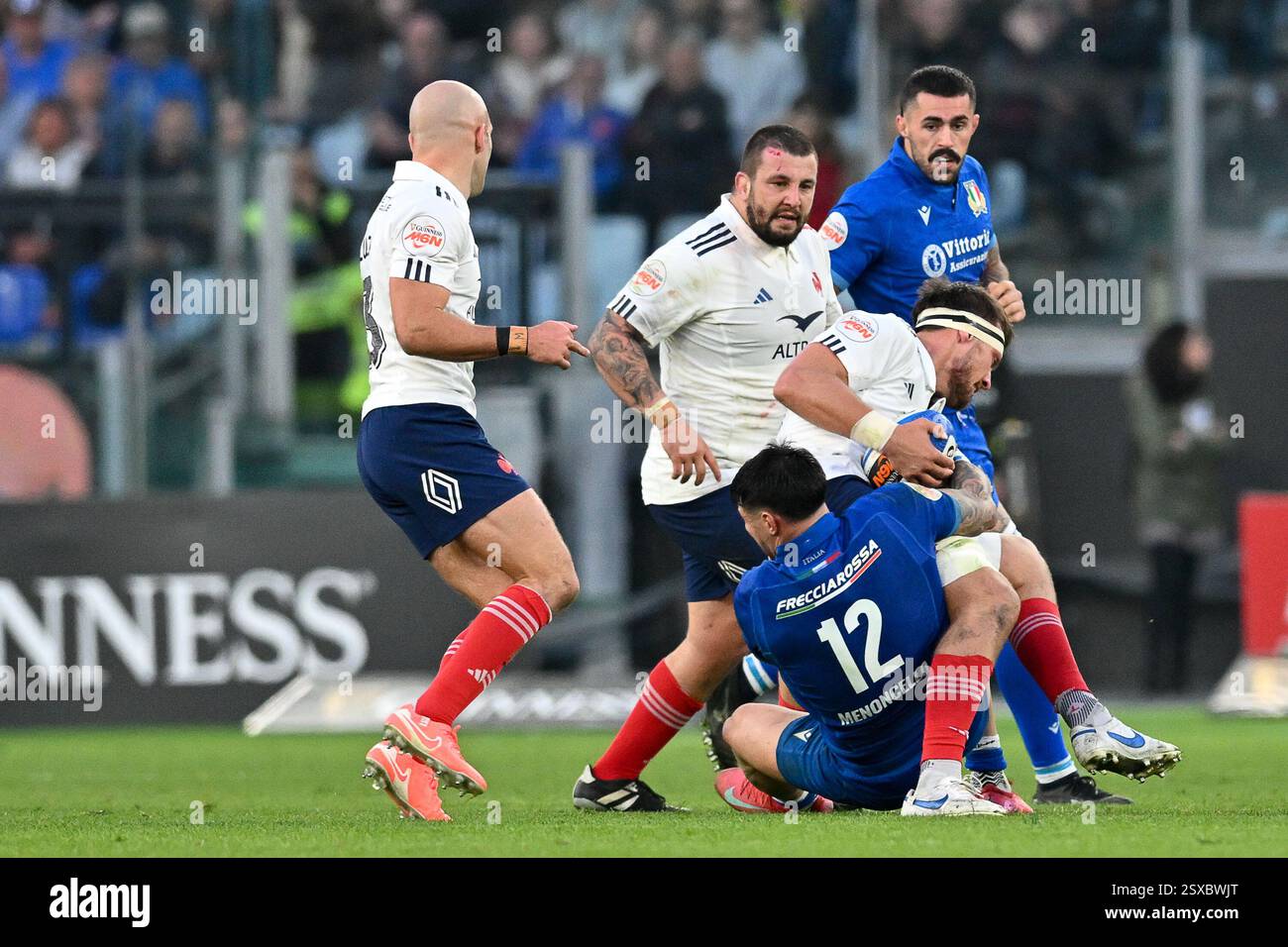 Olimpico Stadium, Rome, Italy; Guinnes Six Nations Rugby Match;, Italy ...