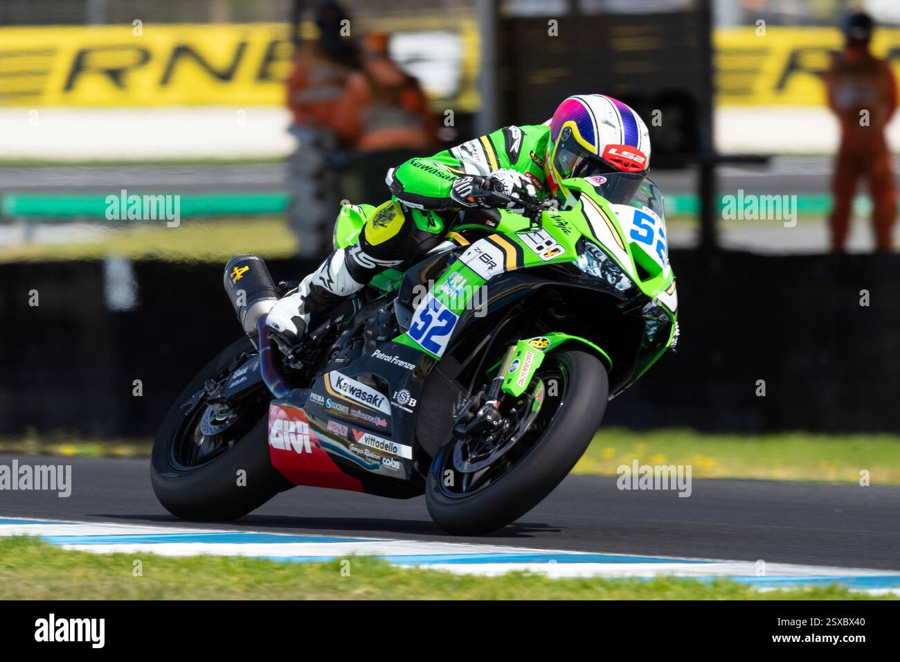 PHILLIP ISLAND, AUSTRALIA - FEBRUARY 23: Jeremy Alcoba (ESP) riding for ...