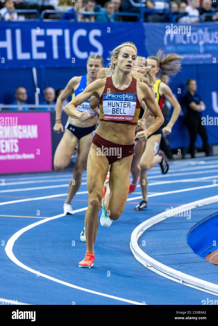 Birmingham, UK. 23 February 2025, Utilita National Indoor Arena ...