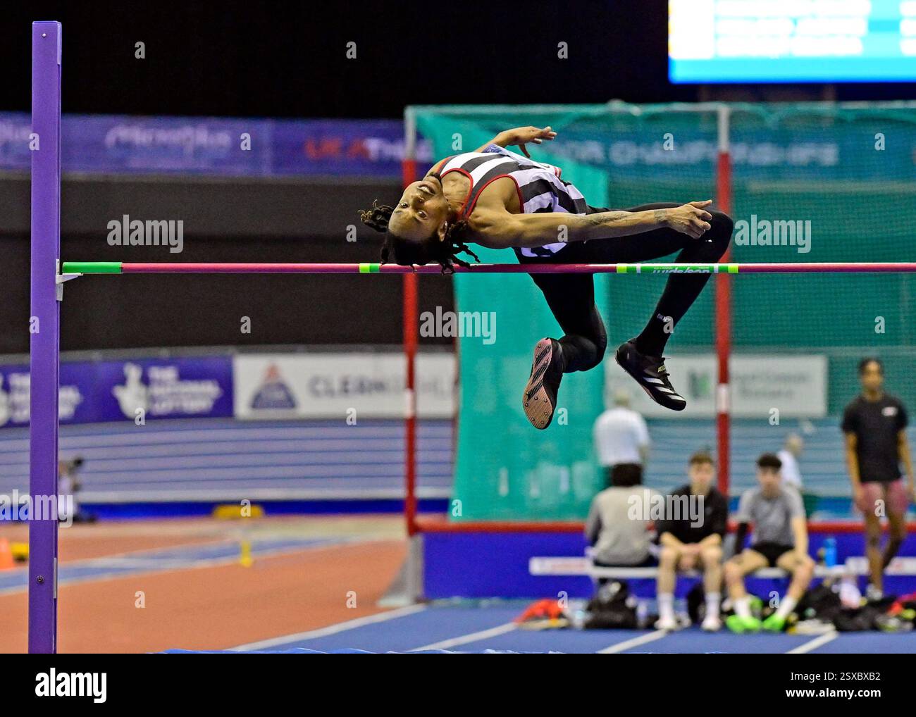 Birmingham, UK. 23 February 2025, Utilita National Indoor Arena ...