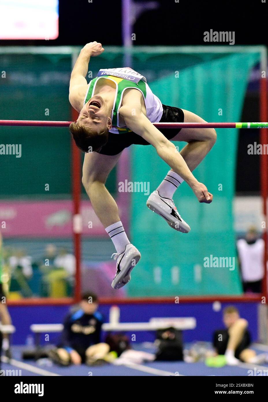 Birmingham, UK. 23 February 2025, Utilita National Indoor Arena ...