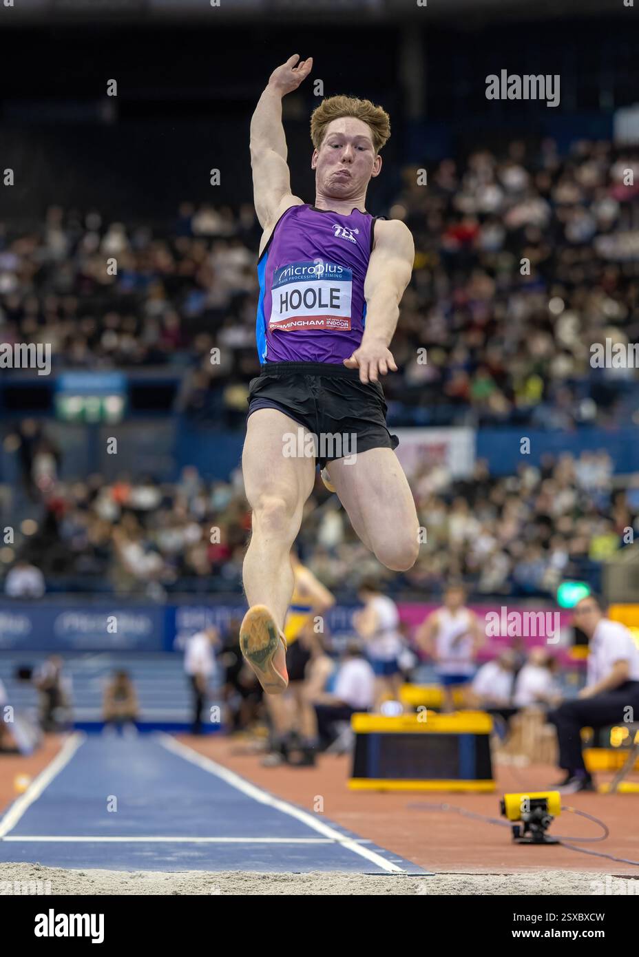 Birmingham, UK. 23 February 2025, Utilita National Indoor Arena ...