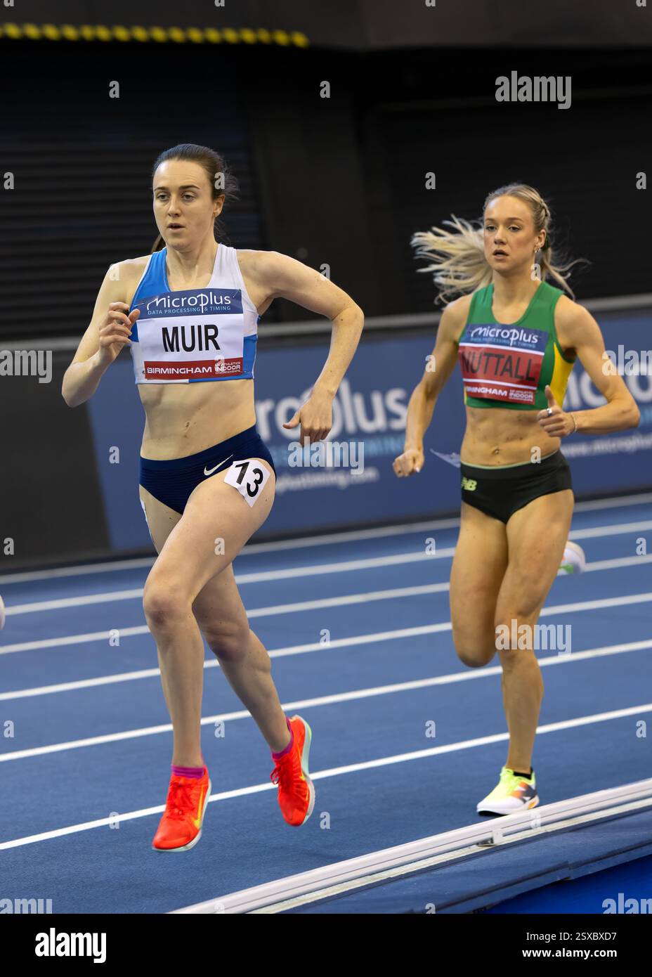 Birmingham, UK. 23 February 2025, Utilita National Indoor Arena ...