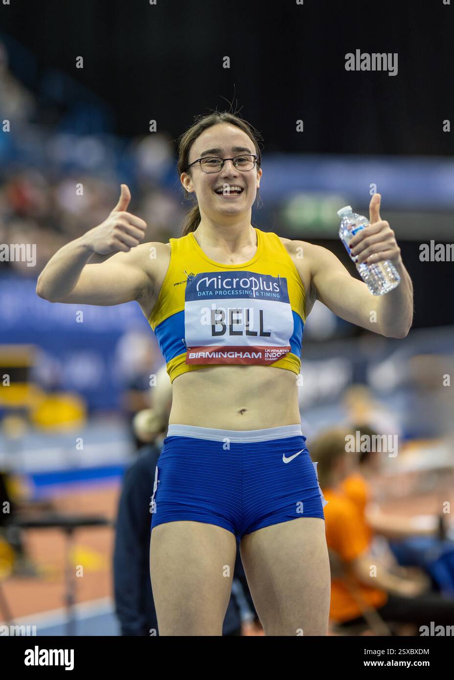 Birmingham, UK. 23 February 2025, Utilita National Indoor Arena ...