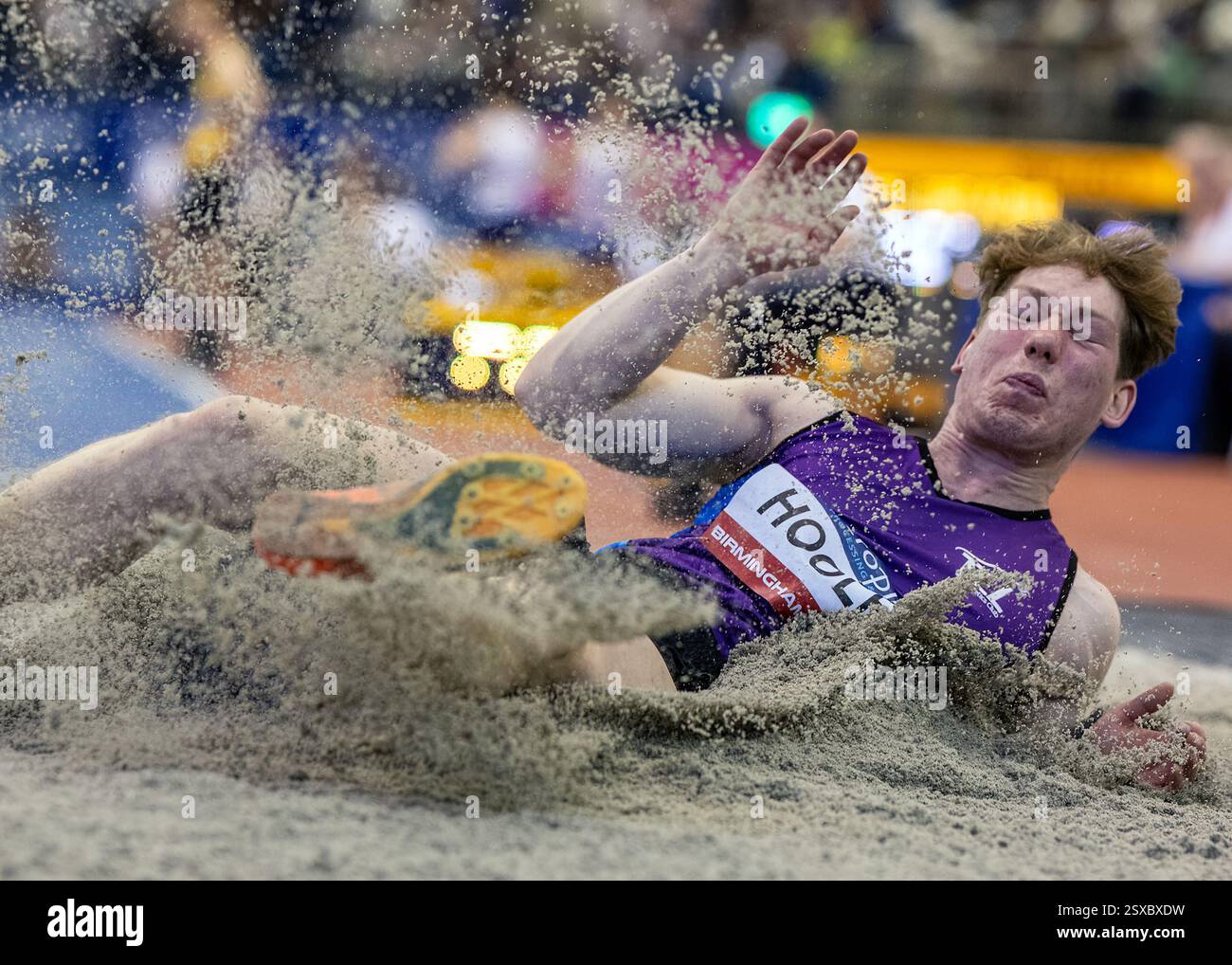 Birmingham, UK. 23 February 2025, Utilita National Indoor Arena ...