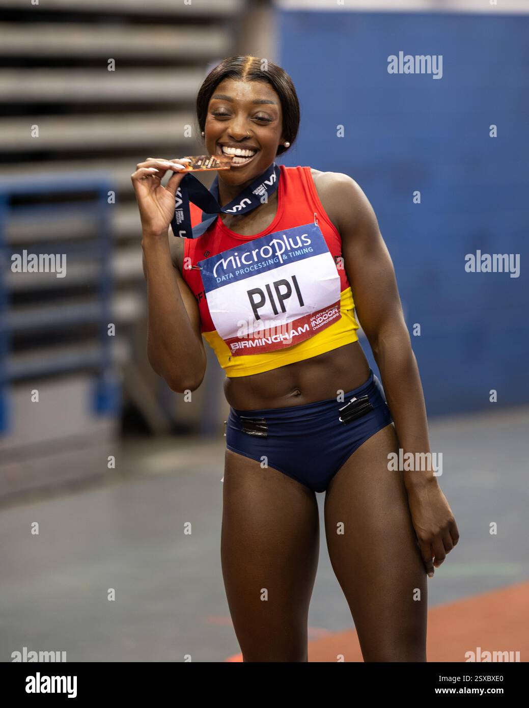 Birmingham, UK. 23 February 2025, Utilita National Indoor Arena, Birmingham, UK. Event: 2025 ...