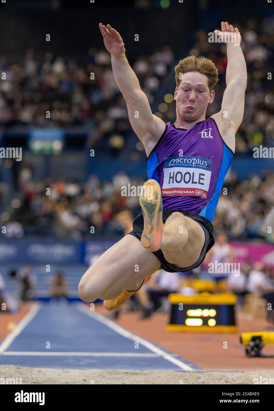 Birmingham, UK. 23 February 2025, Utilita National Indoor Arena ...