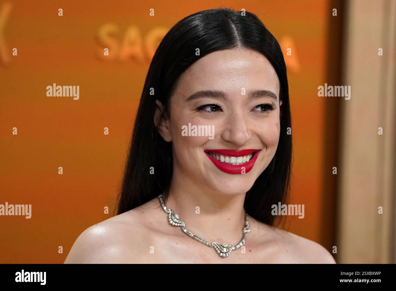 Mikey Madison arrives at the 31st annual Screen Actors Guild Awards on ...