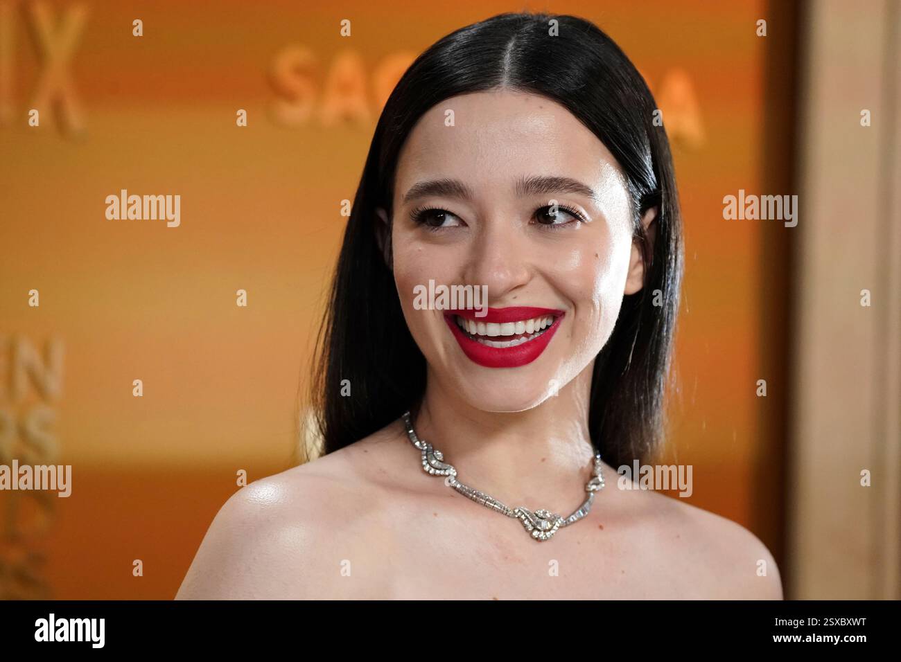 Mikey Madison arrives at the 31st annual Screen Actors Guild Awards on ...