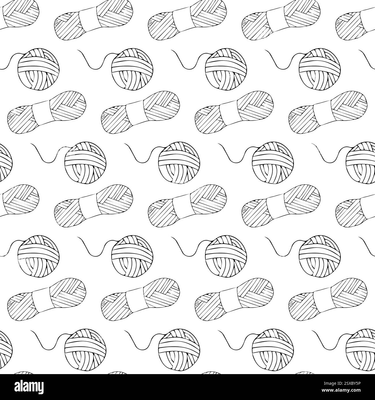 Working yarn Stock Vector Images - Alamy