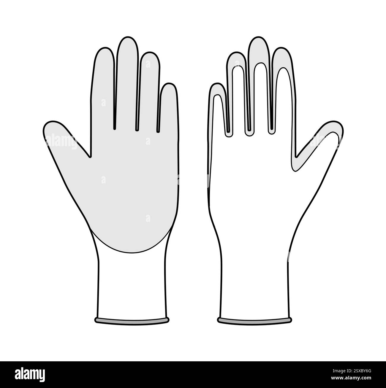 Nitrile Coated Work Gloves hand accessory clothing technical ...