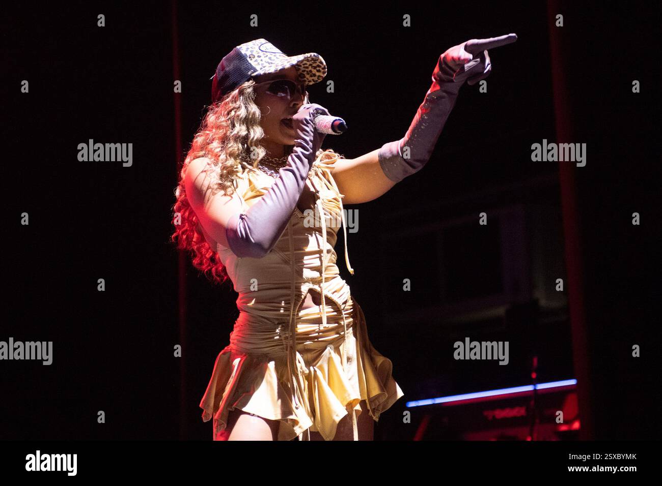 London, UK. 23 Feb 2025. American Singer/songwriter Tinashe aka Tinashe ...
