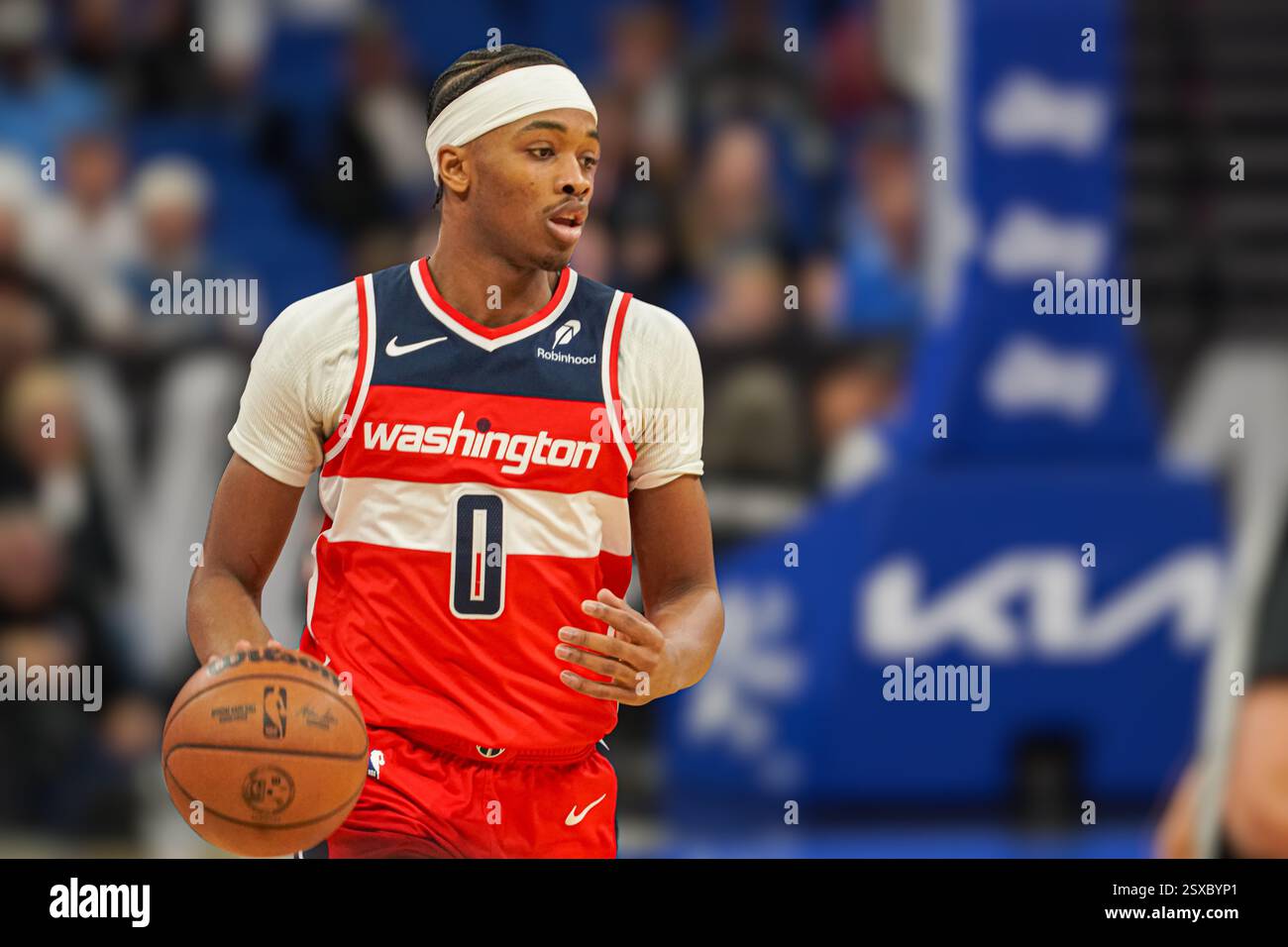 Orlando, Florida, USA, February 23, 2025, Washington Wizards forward ...