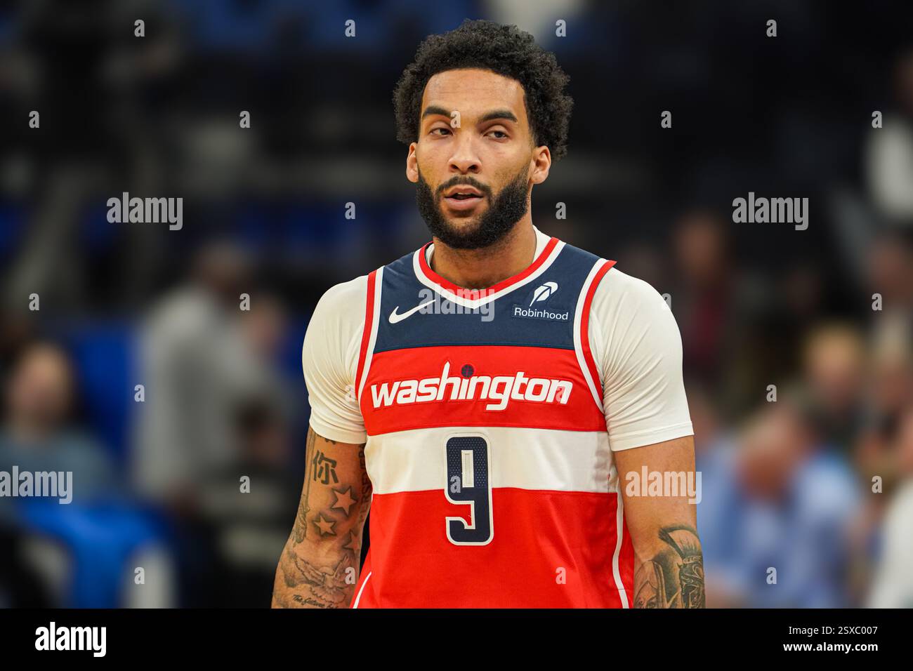 Orlando, Florida, USA, February 23, 2025, Washington Wizards forward ...