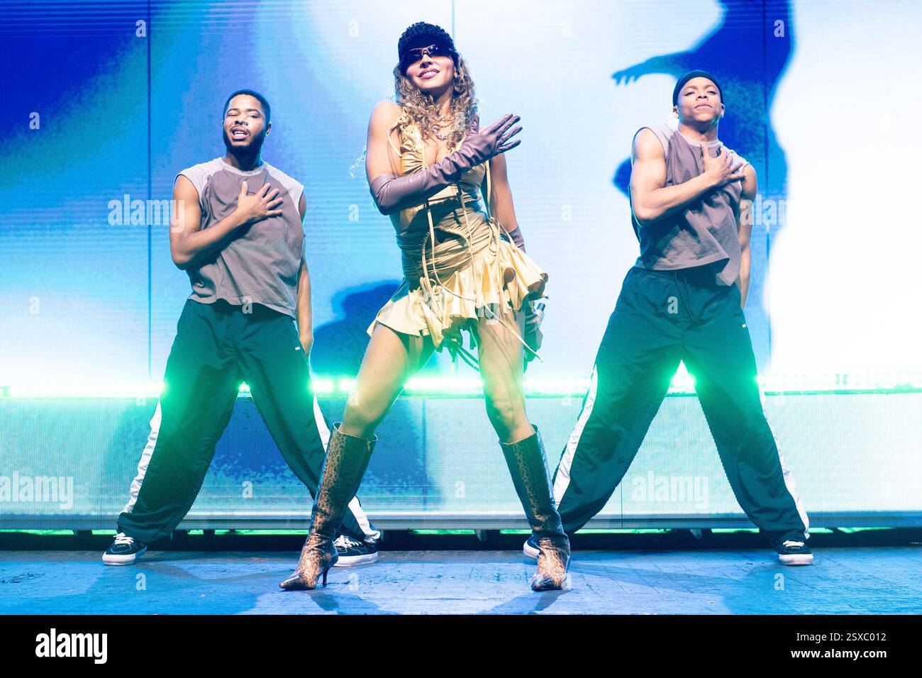 London, UK. 23 Feb 2025. American Singer/songwriter Tinashe aka Tinashe ...