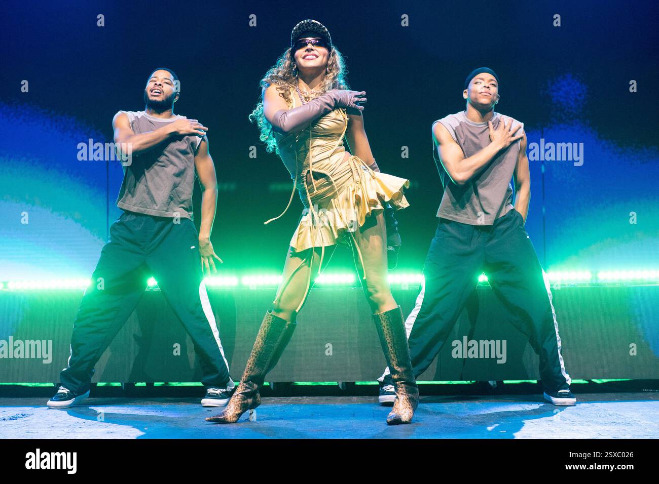 London, UK. 23 Feb 2025. American Singer/songwriter Tinashe aka Tinashe ...