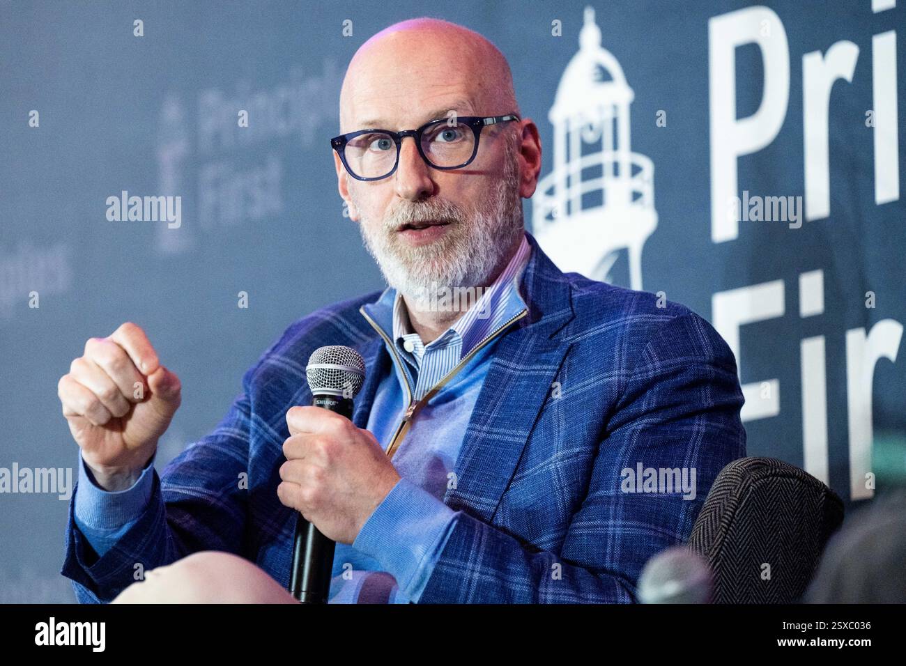 David French, The New York Times, speaking at the Principles First ...