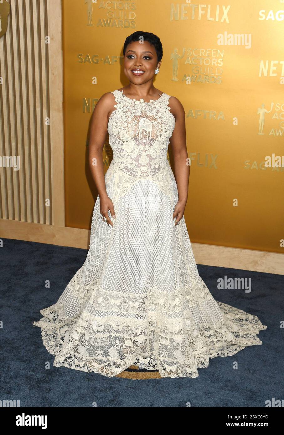 Los Angeles, Ca. 23rd Feb, 2025. Quinta Brunson at the 31st Screen ...