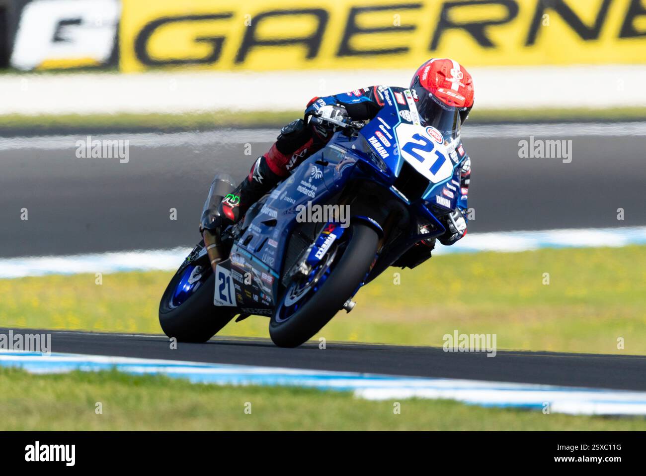 PHILLIP ISLAND, AUSTRALIA - FEBRUARY 23: Michael Ruben Rinaldi (ITA ...