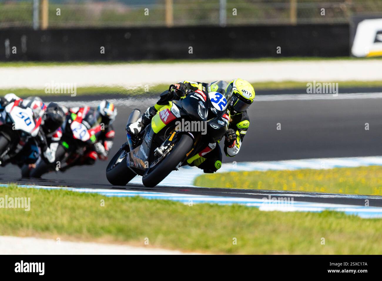PHILLIP ISLAND, AUSTRALIA - FEBRUARY 23: Oliver Bayliss (AUS) riding ...