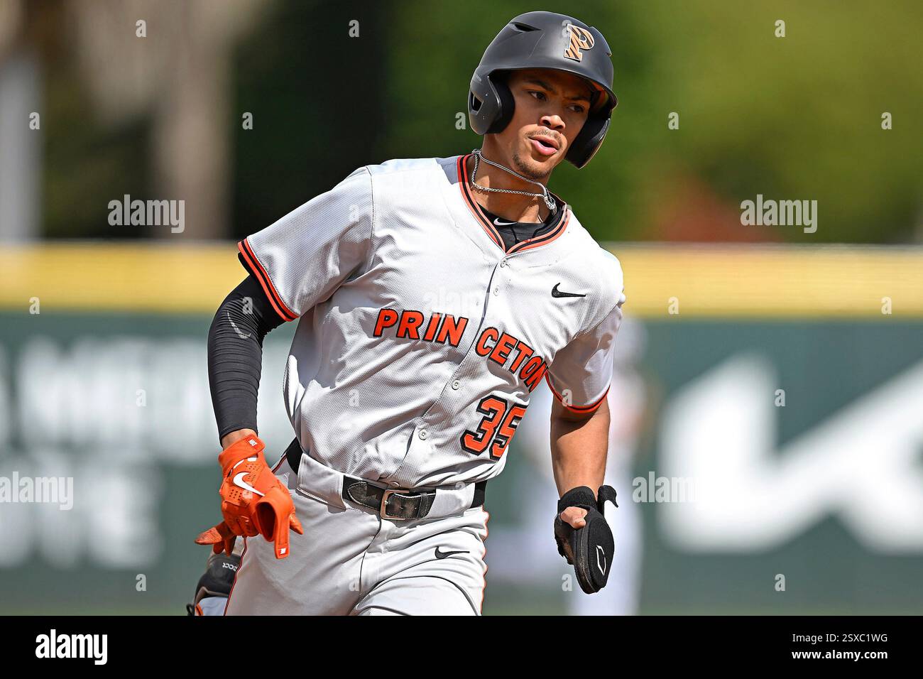 CORAL GABLES, FL - FEBRUARY 23: Princeton utility player Jordan Kelly ...