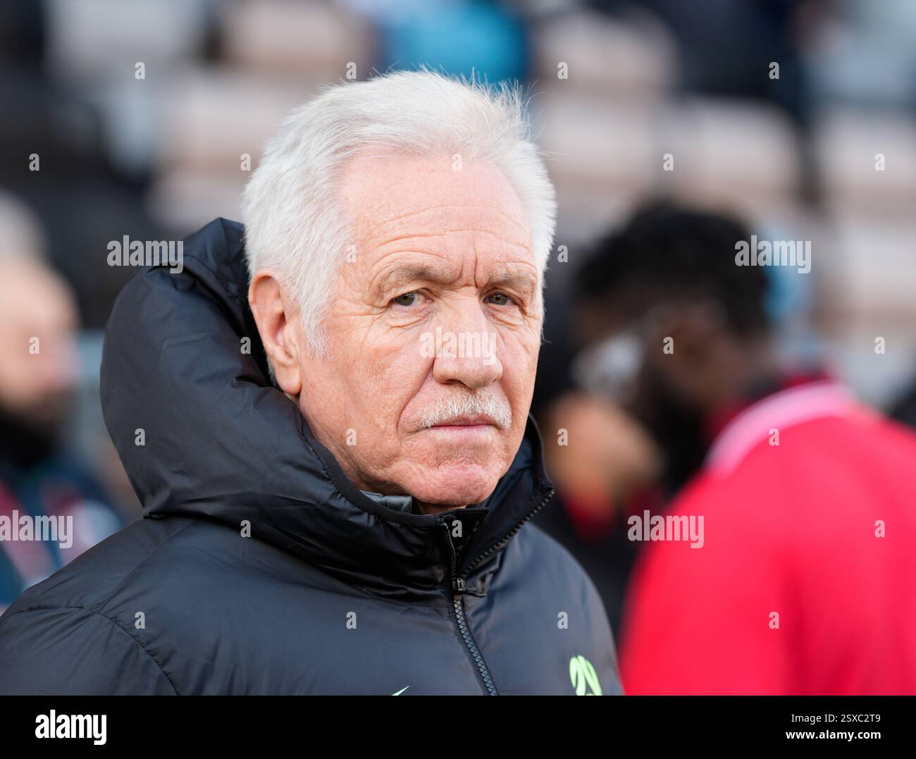Houston, Texas, USA. 20th Feb, 2025. Australia head coach TOM SERMANNI ...