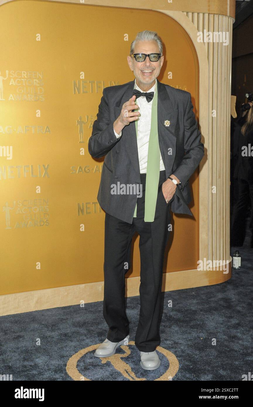 Jeff Goldblum at arrivals for The 31st Annual Screen Actors Guild SAG ...