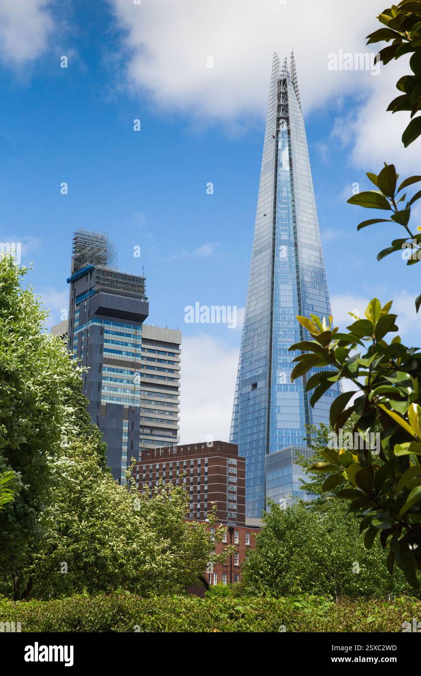 The Shard, London's tallest building, is pictured against a partly ...