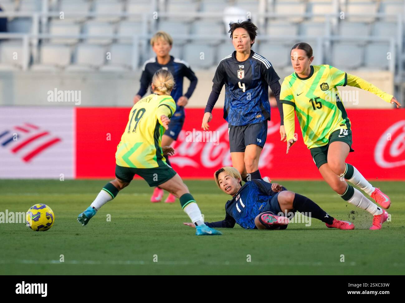 Houston, Texas, USA. 20th Feb, 2025. Japan forward MINA TANAKA (11 ...