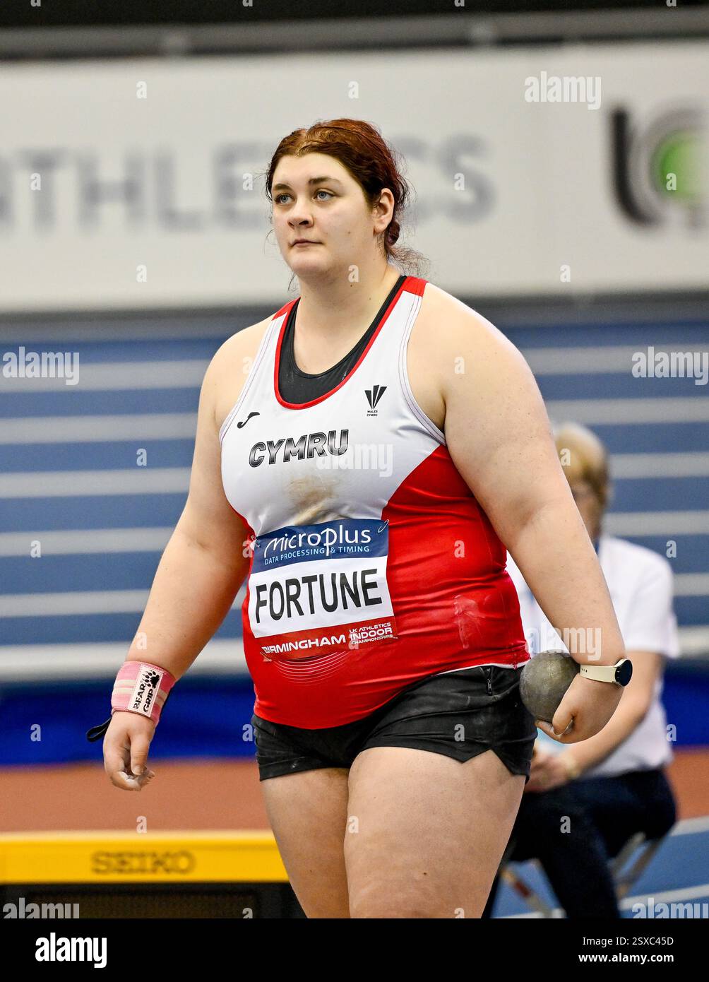 Birmingham, UK. 23rd Feb, 2025. FORTUNE Sabrina finishes third in the ...