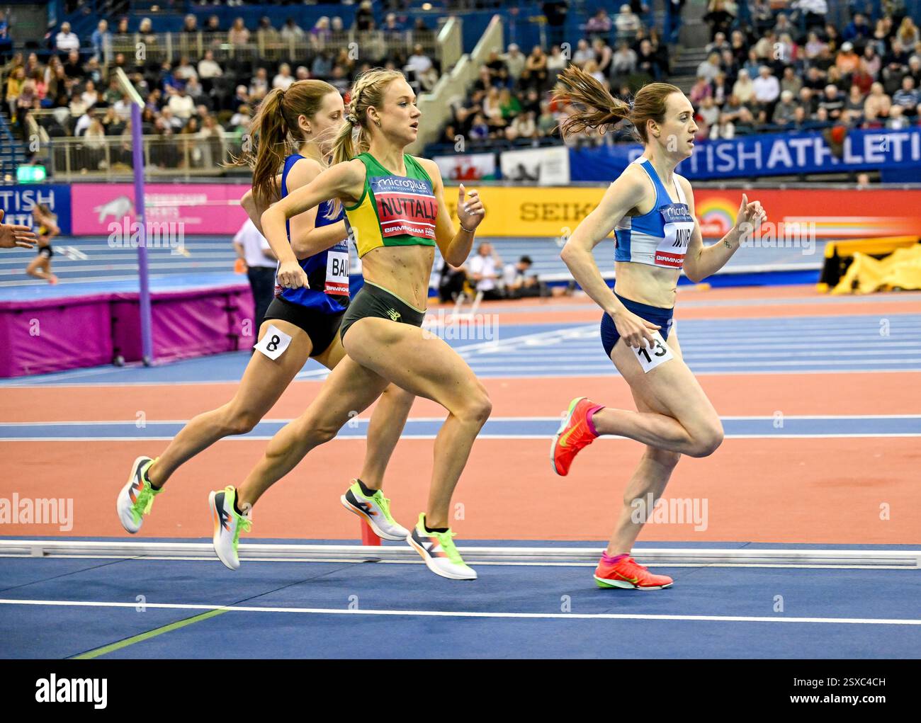 Birmingham, UK. 23rd Feb, 2025. NUTTALL Hannah wins with MUIR Laura ...