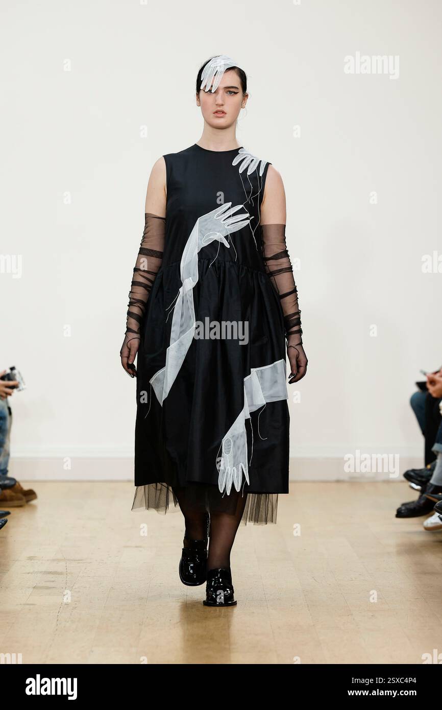 KEBURIA Autumn-Winter 2025 runway during London Fashion Week on ...