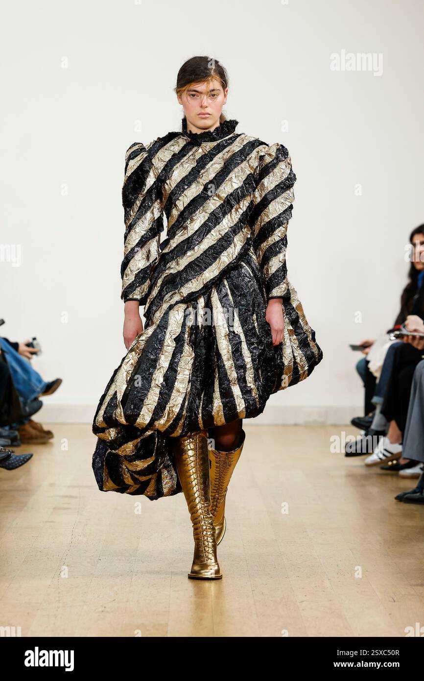 KEBURIA Autumn-Winter 2025 runway during London Fashion Week on ...