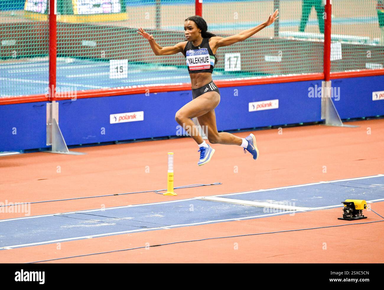 Birmingham, UK, 23 February 2025. YALEKHUE Michelle in the Womens ...