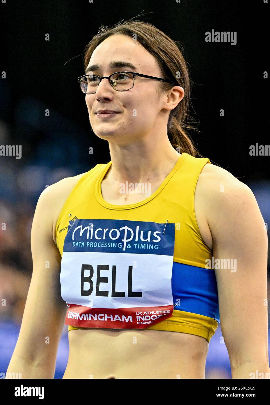 Birmingham, UK. 23rd Feb, 2025. BELL Alyson celebrates at winning the ...